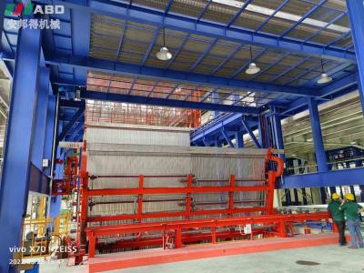 China Vertical Anodizing Production Line 3000 Ton per Month Aluminum Surface Treatment with Computer Monitoring for sale