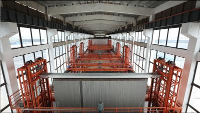 China Vertical Anodizing Production Line 3000 Ton Capacity Custom Aluminum Surface Treatment for sale
