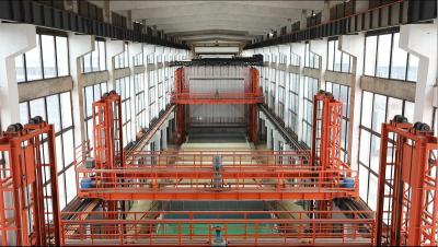 China Full Automatic Vertical Anodizing Production Line 3000 Ton Month CE Certified Aluminum Profile Anodizing System for sale