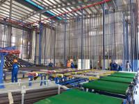 China Customized Powder Supply Center for Aluminum Profile Vertical Coating Line 380V 50Hz for sale