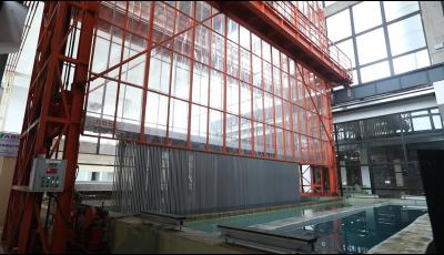 China Full-Automatic Vertical Anodizing Production Line 3000 Ton per Month with Computer Monitoring for sale