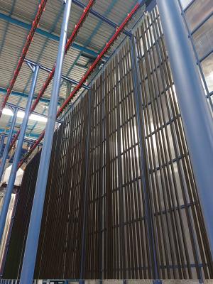 China Vertical Powder Coating Line for Aluminum Profiles 380V 50Hz 400m2/T for sale