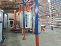 China 380V 50Hz Horizontal Powder Coating Line for Aluminum Profile Surface Treatment Equipment for sale