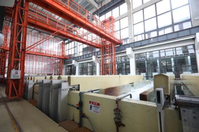 China 480V Vertical Anodizing Production Line 3000 Ton Capacity for Aluminum Surface Treatment for sale
