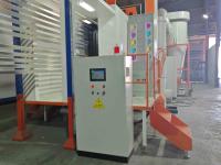 China Horizontal Powder Coating Line 380V 50Hz for Aluminum Profile Surface Treatment Equipment with Spray Booth for sale
