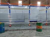 China Horizontal Powder Coating Line 380V 50Hz for Aluminum Profile Surface Treatment Equipment for sale