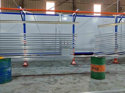 China Horizontal Powder Coating Line 380V 50Hz for Aluminum Profile Surface Treatment Equipment for sale