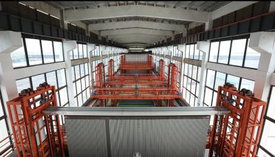 China Vertical Anodizing Production Line 3000 Ton Capacity Aluminum Surface Treatment Equipment for sale