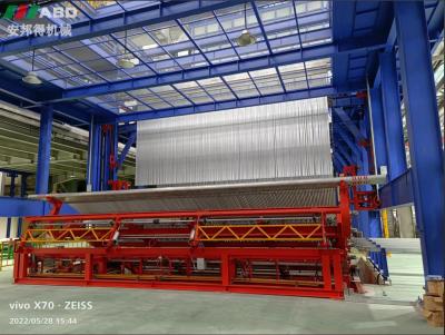 China 380V 50Hz Full-Automatic Vertical Anodizing Production Line 3000Ton Capacity for Aluminum Surface Treatment for sale