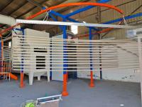 China Horizontal Powder Coating Line 380V 50Hz for Aluminum Profile Surface Treatment Equipment for sale