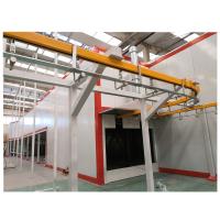China Horizontal Powder Coating Line with Natural Gas Heating - 295m Chain, 200kg Capacity, 99.5% Powder Recovery for sale