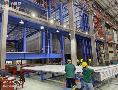 China Vertical Anodizing Production Line 3000 Ton per Month Aluminum Surface Treatment ABD Equipment for sale