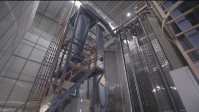 China Vertical Powder Coating Line 220V 50Hz LPG Heating System for Aluminum Profile 670 Tons per Month for sale