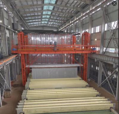 China Full Automatic Vertical Anodizing Production Line 3000 Ton per Month Aluminum Profile Surface Treatment Equipment for sale