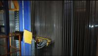 China Vertical Powder Coating Line for Aluminum Profiles 7m Length 380V 50Hz Automatic Production for sale