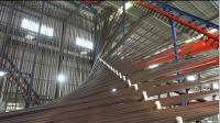 China Indonesia 220V 50Hz LPG Heating System Powder Coating Production Line In Construction Projects for sale