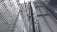 China Vertical Powder Coating Line 380V 50Hz for Aluminum Profiles Customized Space Configuration for sale