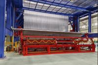 China Cambodia Electrophoresis Full-automatic Vertical Anodizing Aluminium Profile for sale