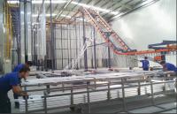 China Customized Space and Capacity Voltage Vertical Powder Coating Line for Aluminum Profiles for sale