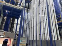 China Automatic Vertical Powder Coating Line for Aluminum Profiles 7m Length 380V 50Hz for sale