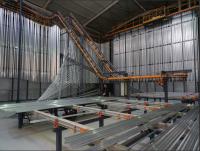 China Full Automatic Vertical Powder Coating Line for Aluminum Profiles 7000mm 380V for sale