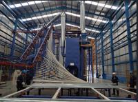 China Customized Vertical Powder Coating Line for Aluminum Profiles 7m Length 480 pcs/hr for sale
