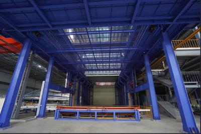 China High Efficiency  Customized Voltage Multiple Processing Tank  Vertical Anodizing  Production Line Surface Treatment Equipment for sale