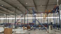 China USA Full Automatic LPG Heating System  Aluminium Profiles Vertical Powder Coating Line for sale