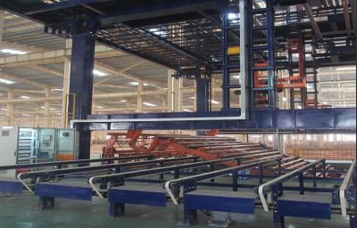 China Full-Automatic Loading And Unloading Transferring System Vertical Anodizing Production Line Surface Treatment Equipment for sale