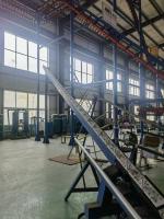 China Ajustable Chain Speed Single Or Double Booth  For Vertical Powder Coating Line for sale