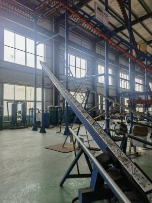 China Ajustable Chain Speed Single Or Double Booth  For Vertical Powder Coating Line for sale