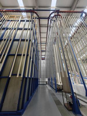 China High Performance  Advanced Full-Automatic Vertical Powder Coating Line for Aluminum Profiles for sale
