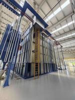 China Vertical Powder Coating Line for Aluminum Profiles - Automatic Pretreatment for sale