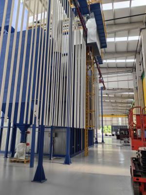 China Vertical Powder Coating Line for Aluminum Profiles - Automatic for sale