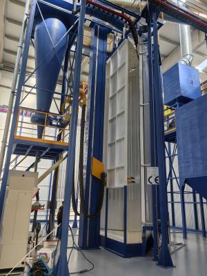 China Automatic Vertical Powder Coating Line for Aluminum Profiles for sale