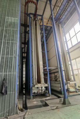 China Vertical Powder Coating Line for Aluminum Profiles 7000mm 380V 50Hz Automatic Surface Treatment Equipment for sale