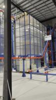 China Hot Sales Save Space  Customized Capacity Vertical Powder Coating Line For Aluminium Profiles for sale