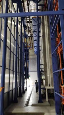China Integrated Furnace  Full-Automatic Vertical Powder Coating Line for Aluminum Profiles for sale