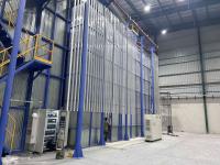 China Full-Automatic Vertical Powder Coating Line for Aluminum Profiles Surface Treatment for sale