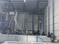 China High Capacity Automatic Vertical Powder Coating Line for Aluminum Profiles 480 pcs/hr for sale