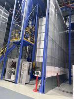 China Rinsing System Full-Automatic Vertical Powder Coating Line for Aluminum Profiles for sale