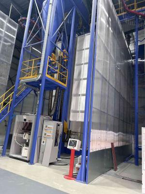 China Rinsing System Full-Automatic Vertical Powder Coating Line for Aluminum Profiles for sale