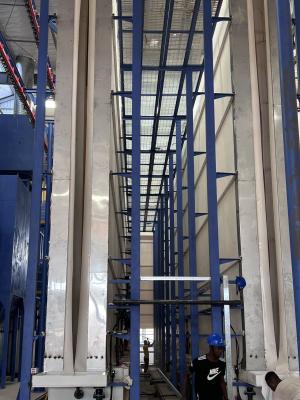 China Online Pre-treatment Full-Automatic Vertical Powder Coating Line for Aluminum Profiles 380V 50Hz for sale