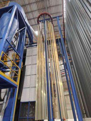 China Intelligent Full-Automatic Vertical Powder Coating Line for Aluminum Profiles for sale