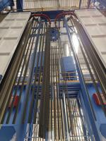 China Intelligent Control System High Capacity Full-Automatic Vertical Powder Coating Line for Aluminum Profiles for sale