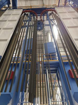 China Intelligent Control System High Capacity Full-Automatic Vertical Powder Coating Line for Aluminum Profiles for sale