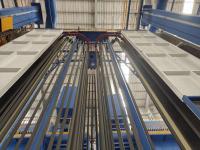 China Flexible  Intelligent Control System  Vertical Powder Coating Line for Aluminum Profiles for sale