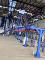 China Full-Automatic Pre-treatment  Flexible Control System Vertical Powder Coating Line for Aluminum Profiles for sale
