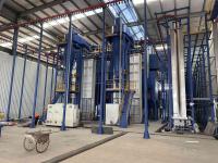 China Vertical Powder Coating Line for Aluminum Profiles 380V 50Hz High Performance for sale