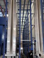 China High-performance Burning System Vertical Powder Coating Line for Aluminum Profiles for sale